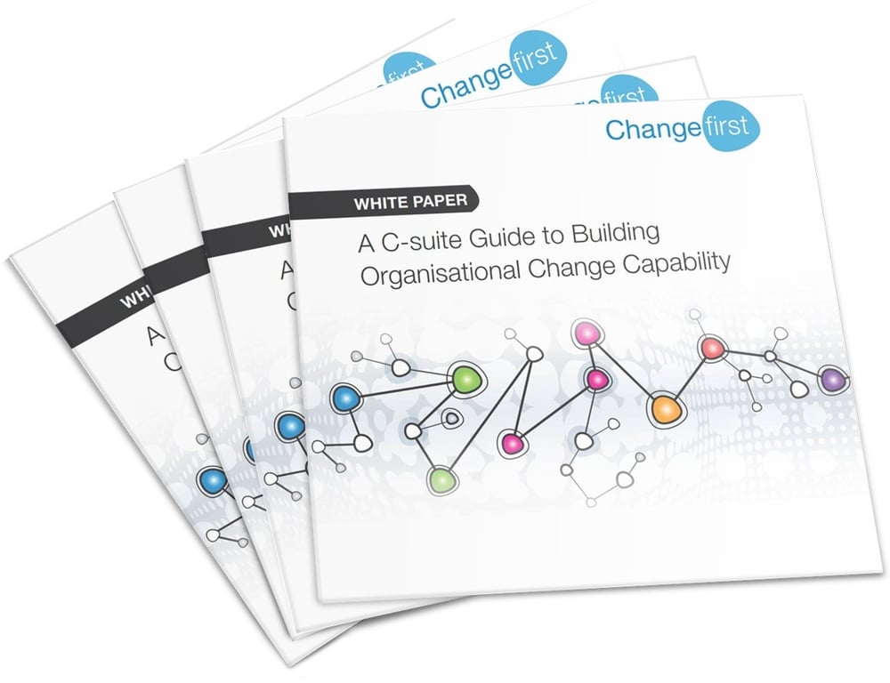 A c-suite guide to building organizational change management capabilities