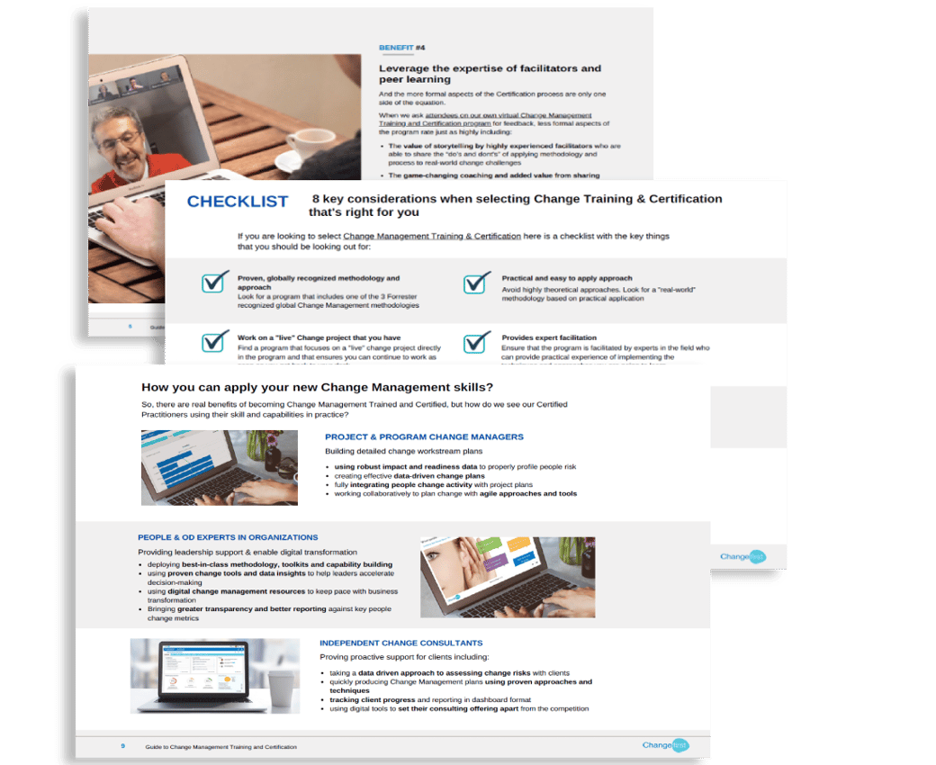 Benefits of Change Management Certification