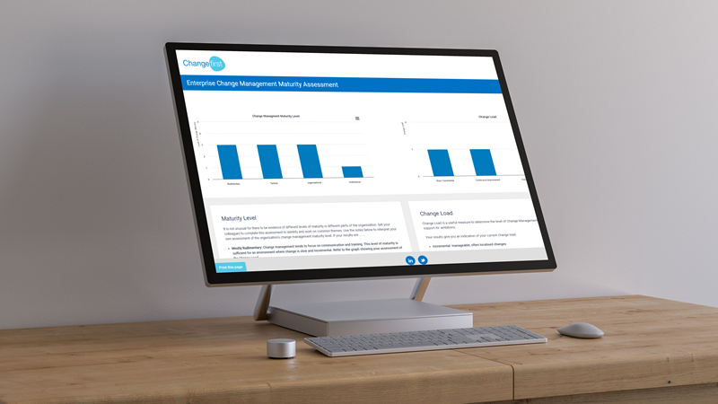 Change Management Maturity Asssement - try the tool